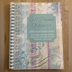 Current Catalog | Office | Bill Paying Organizer Pocket Folder | Poshmark